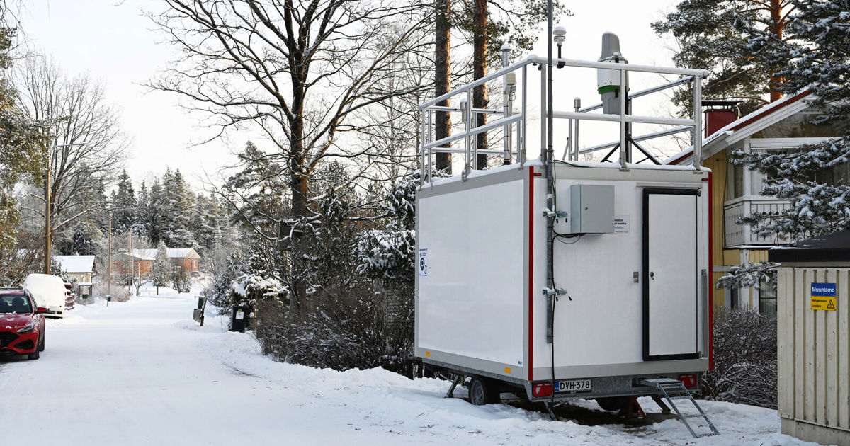 HSY monitors air quality in new locations in the Helsinki metropolitan ...