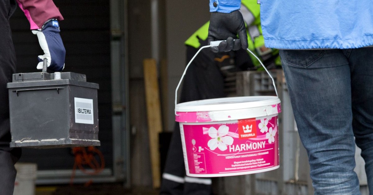 Hazardous waste station for companies - HSY