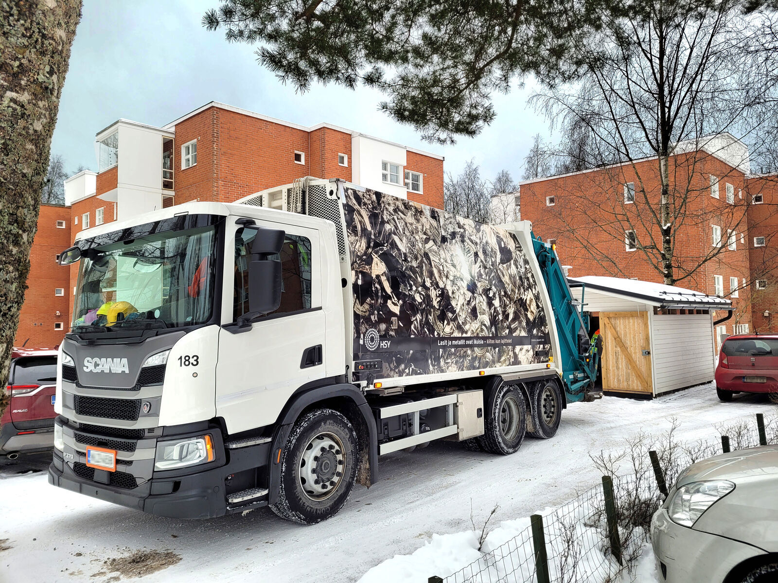 Joulun ja uuden vuoden juhlapyhät vaikuttavat HSY:n jäteastioiden ...